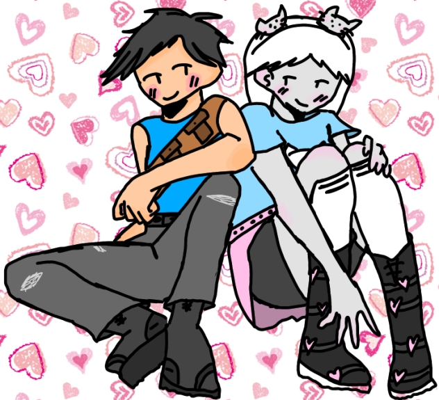 Cole & hello kitty - ibisPaint