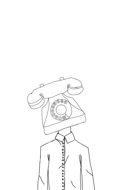 phone guy - ibisPaint