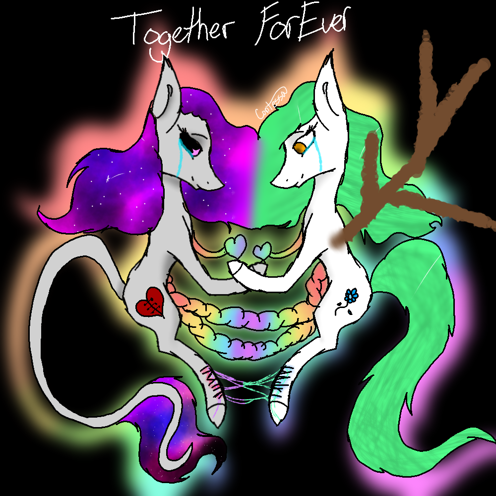 For my friend Amber-Together Forever - ibisPaint