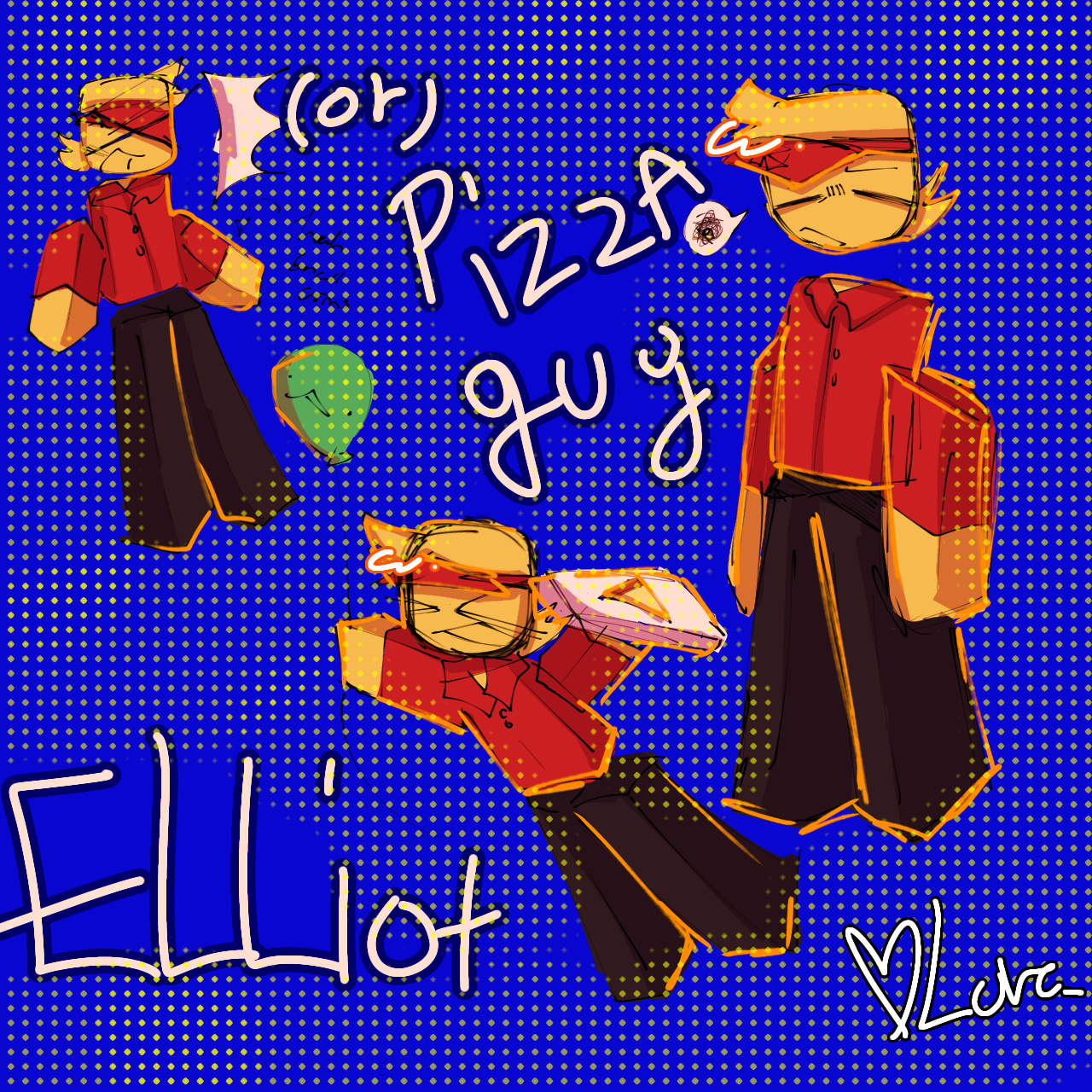 Pizza guy!!2!11 - ibisPaint