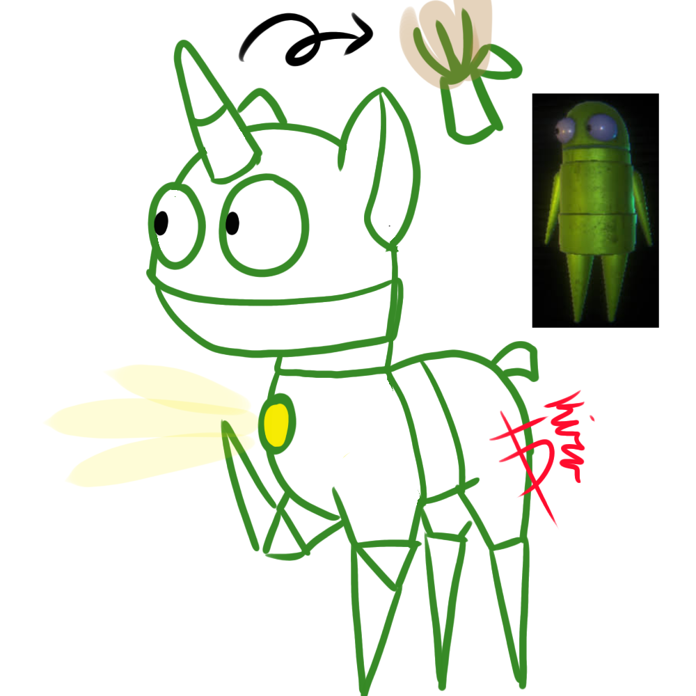 Semi-bot.... a semi-bot pony - ibisPaint