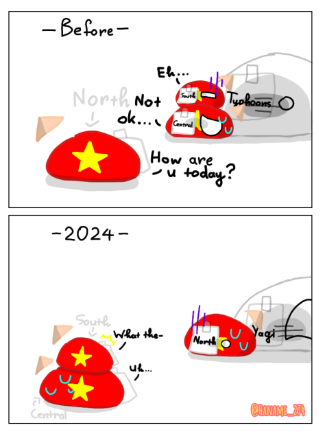 Short comic 1 Typhoon⛈ - ibisPaint