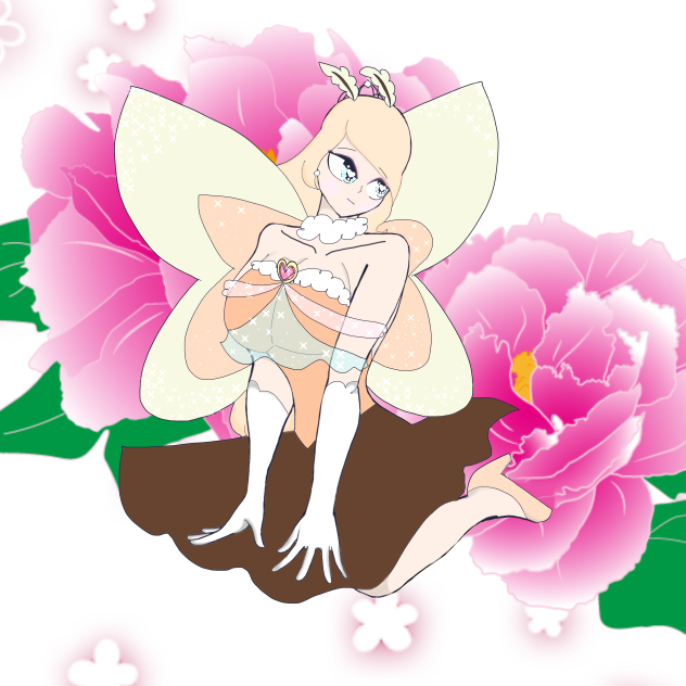 Queen mothra gijinka ( ˃᷄˶˶̫˶˂᷅) - ibisPaint