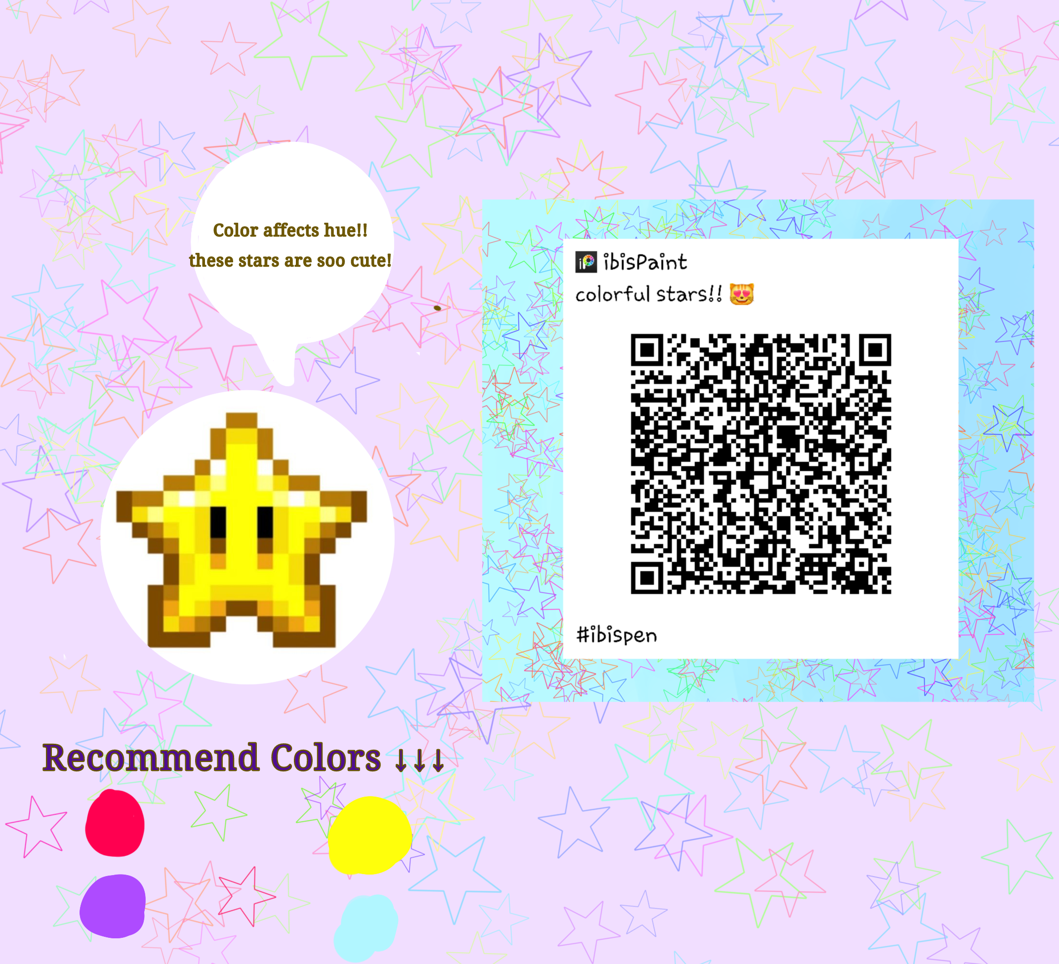 KEWL STARSSSS - ibisPaint