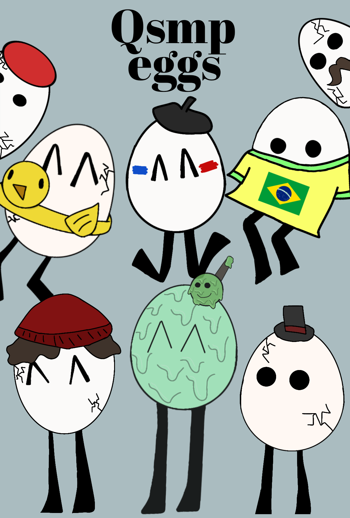Qsmp eggs! - ibisPaint