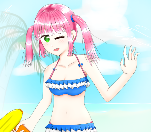 Today is very hot - ibisPaint