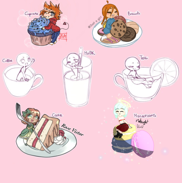 FOOD COLLAB - ibisPaint