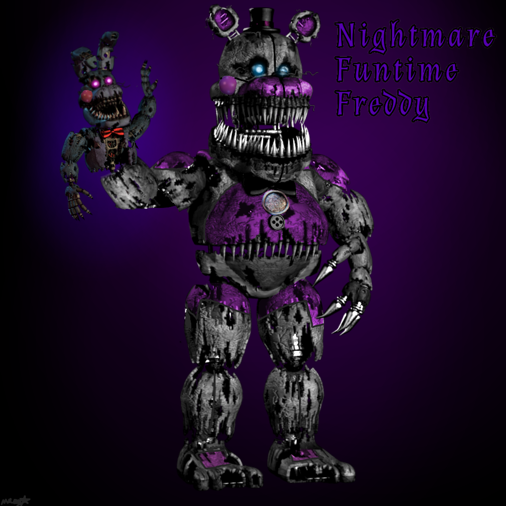 Nightmare Funtime Freddy - ibisPaint