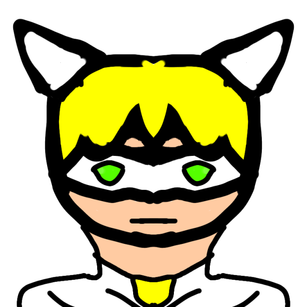 chat blanc - ibisPaint