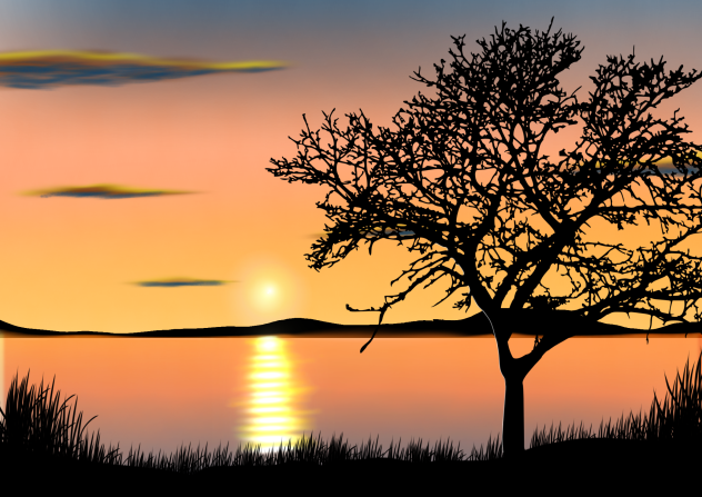 Romantic evening - ibisPaint