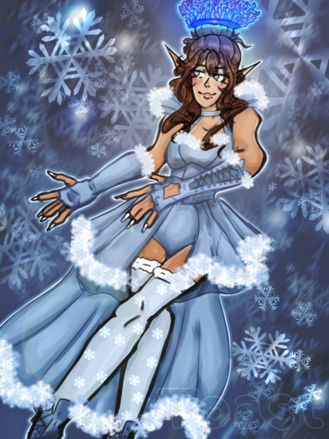 Snowy days - ibisPaint