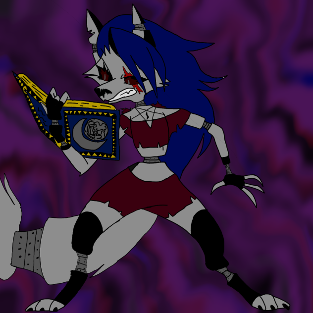 animatronic Luna - ibisPaint