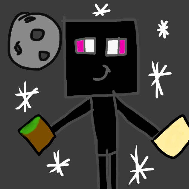 DERPY Enderman - ibisPaint