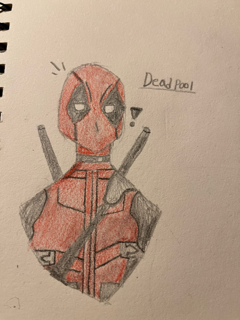 Deadpool colored 😼 - ibisPaint