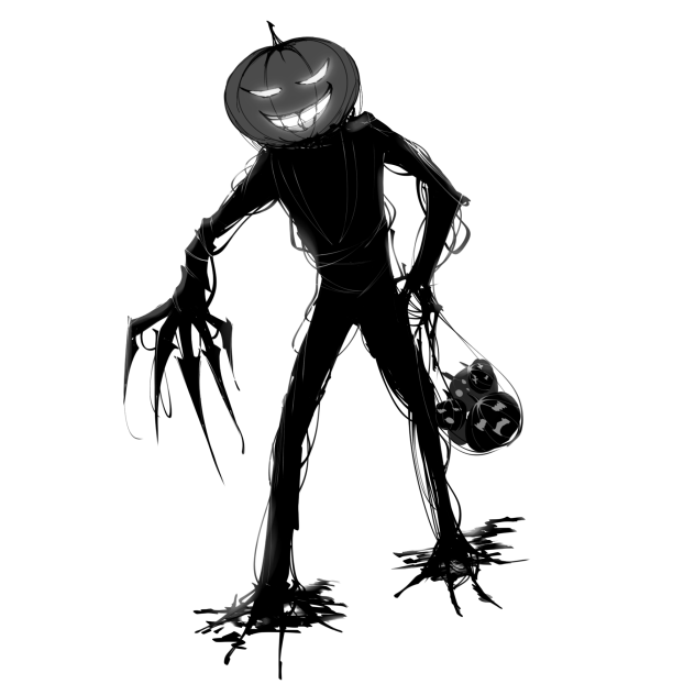 14 jack-o'-lantern pumpkinhunt - ibisPaint