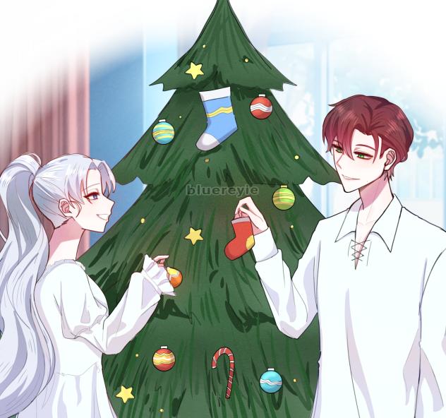 Under the Christmas Tree - ibisPaint