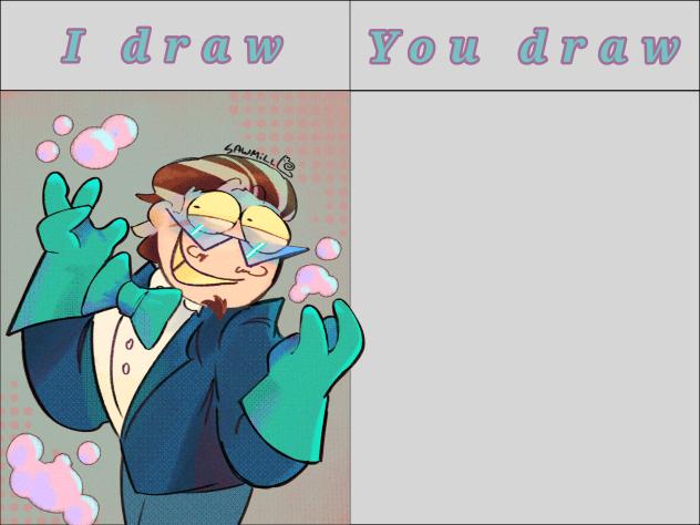 I draw you draw - ibisPaint
