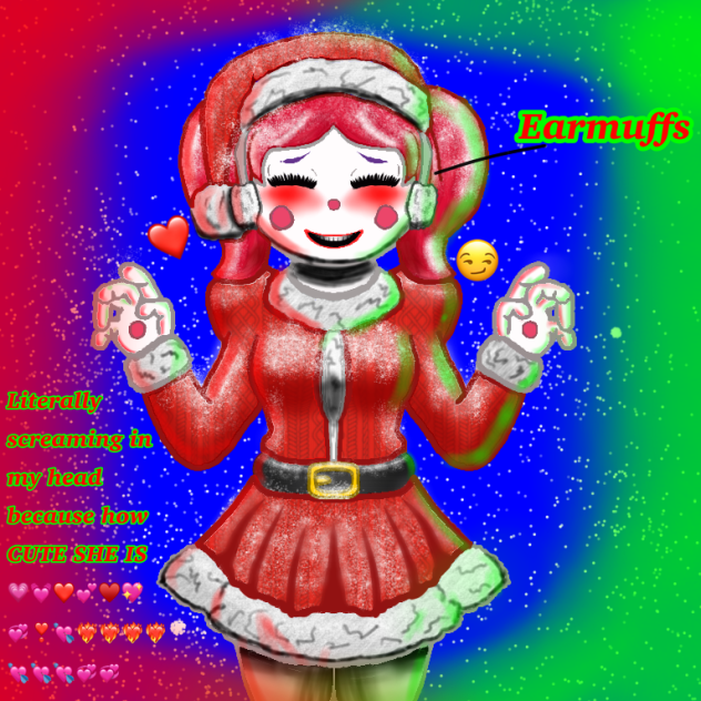 Circus Baby is ready for the Holiday - ibisPaint