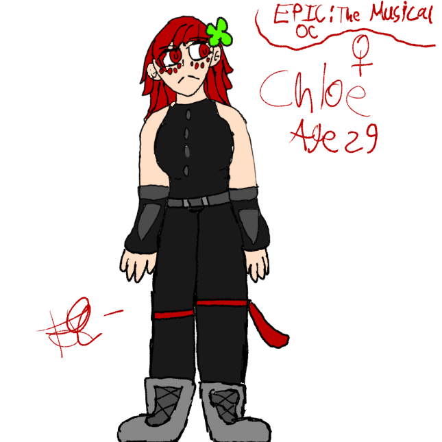 Chloe - EPIC The Musical - OC - ibisPaint
