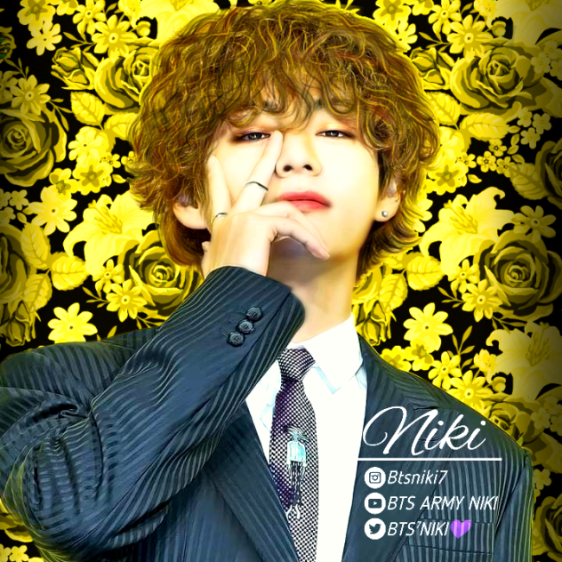 kim taehyung nim's new hairstyle - ibisPaint