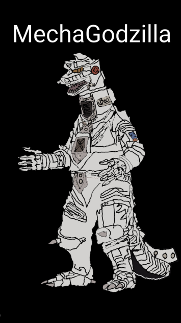 MechaGodzilla R.O.T.E.D. - ibisPaint