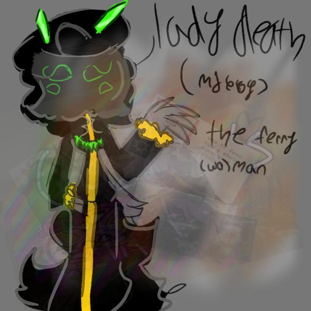 lady death ferry (wo)man - ibisPaint