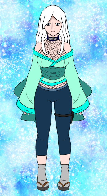 My oc IceHeart in Naruto - ibisPaint