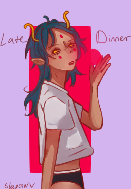 late dinner - ibisPaint