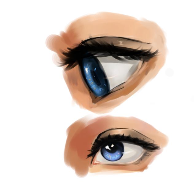 Eye practice - ibisPaint