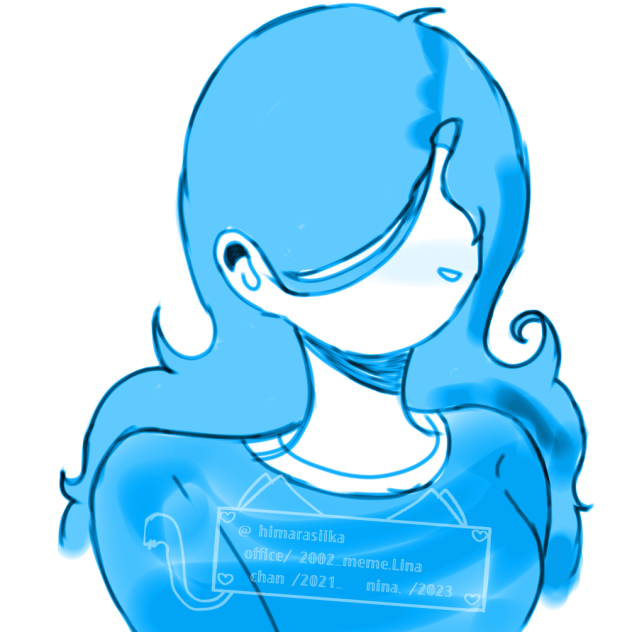 𝒃𝒍𝒖𝒆🔵 𝒉𝒖𝒎𝒂𝒏 - ibisPaint