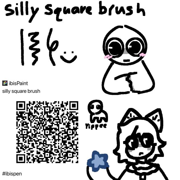 Silly square brush - ibisPaint