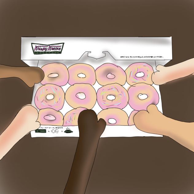 Krispy Kreme drawing!!! ~Donuts~ - ibisPaint
