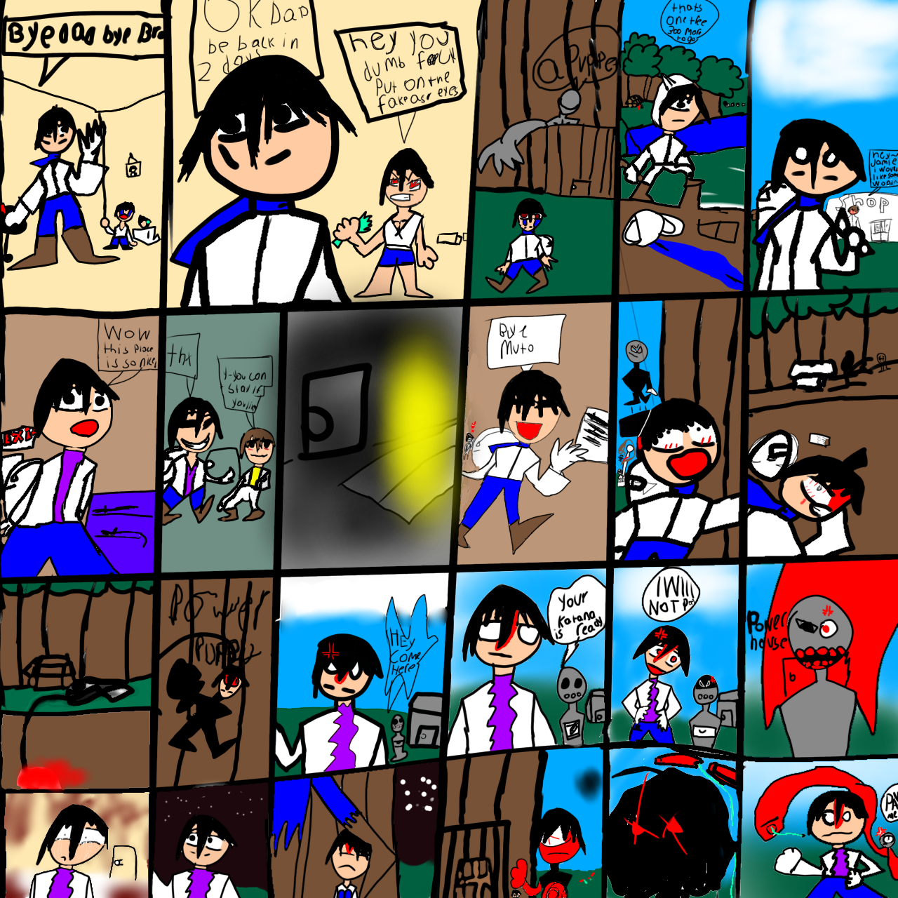 Puppet vs sword - ibisPaint