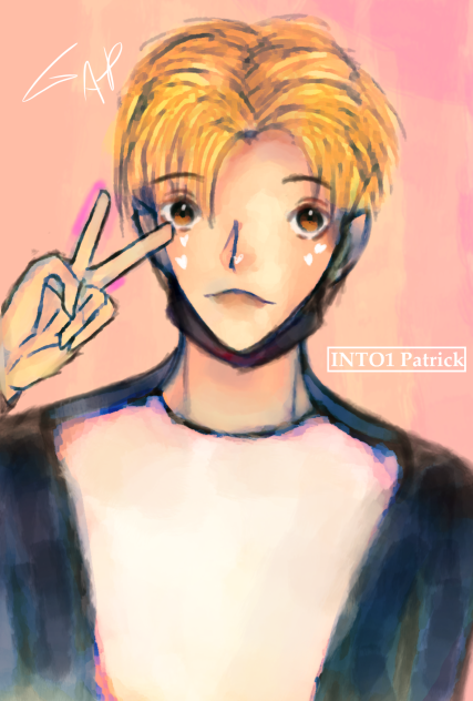 Drawing INTO1 Patrick 🥺 - ibisPaint