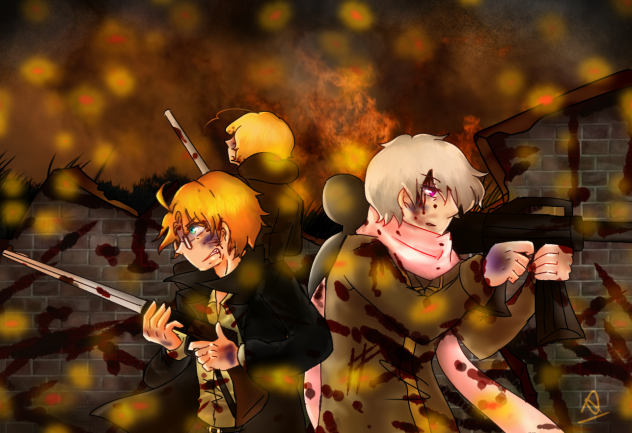 Invasion - The World Is On Fire - ibisPaint