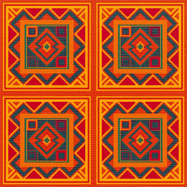 ethnic pattern bg 7 - ibisPaint