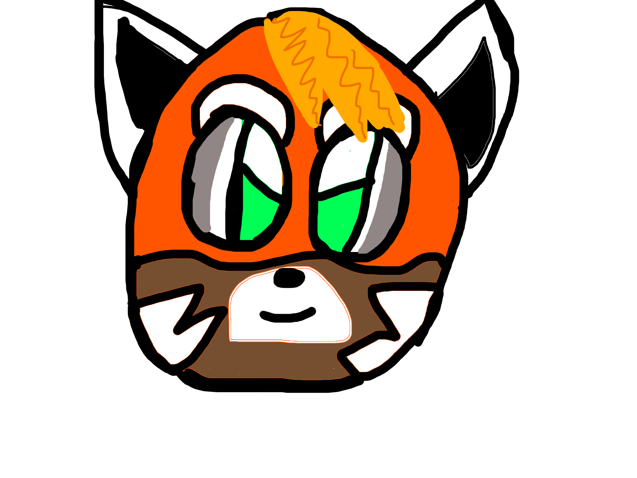 Red Panda - ibisPaint