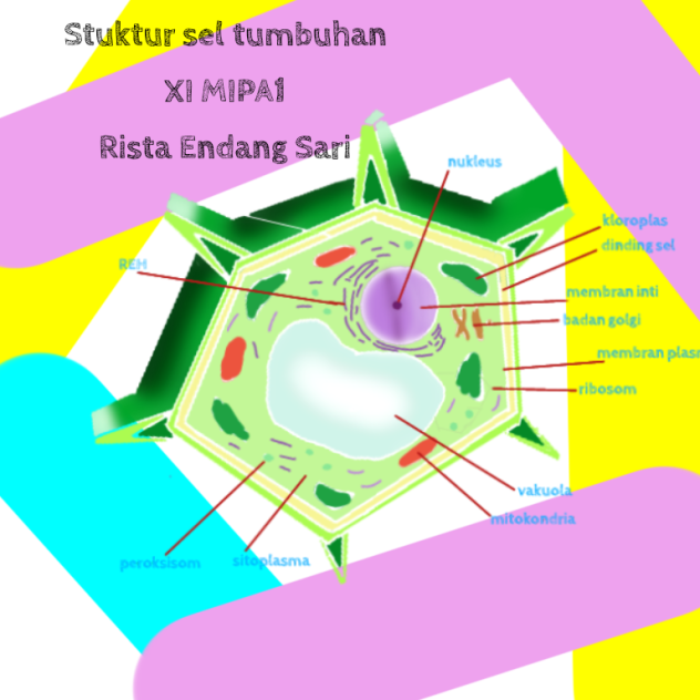 model sel tumbuhan - ibisPaint