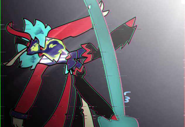 Asmodeus fanart uwu - ibisPaint