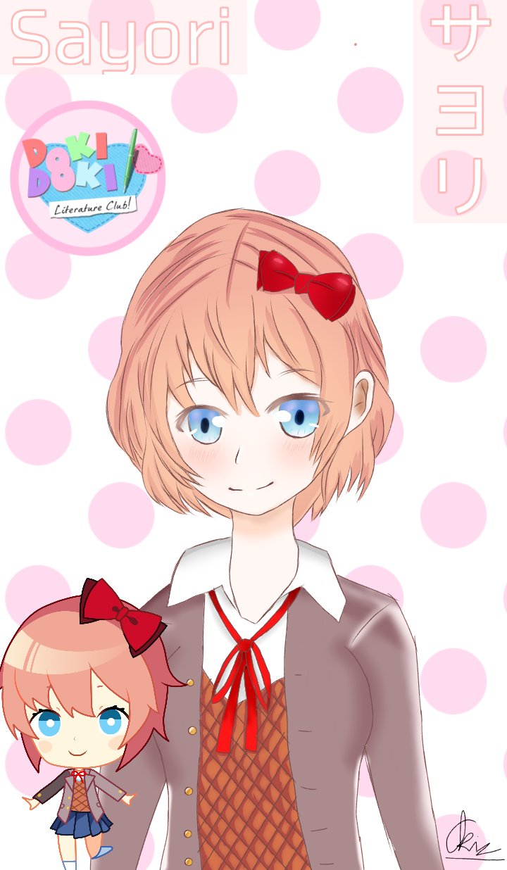 Sayori ddlc - ibisPaint