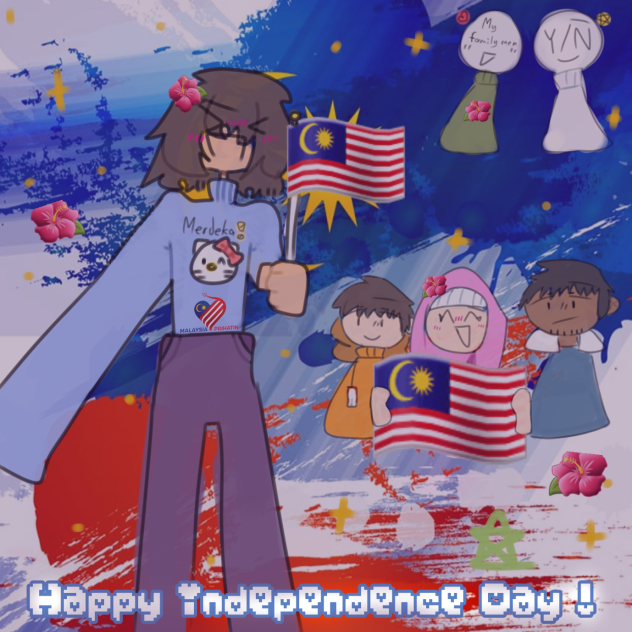 Happy Independence Day ! - ibisPaint