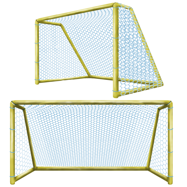 soccer goal post - ibisPaint
