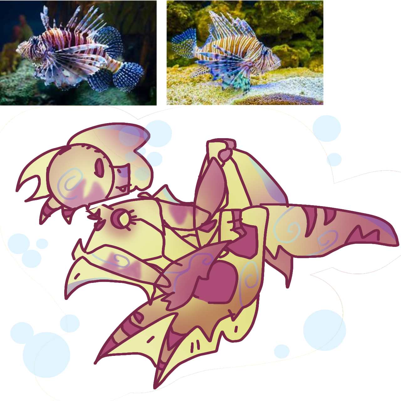 MEET `~LEV~`!!!! ((Lev Lionfish - ibisPaint