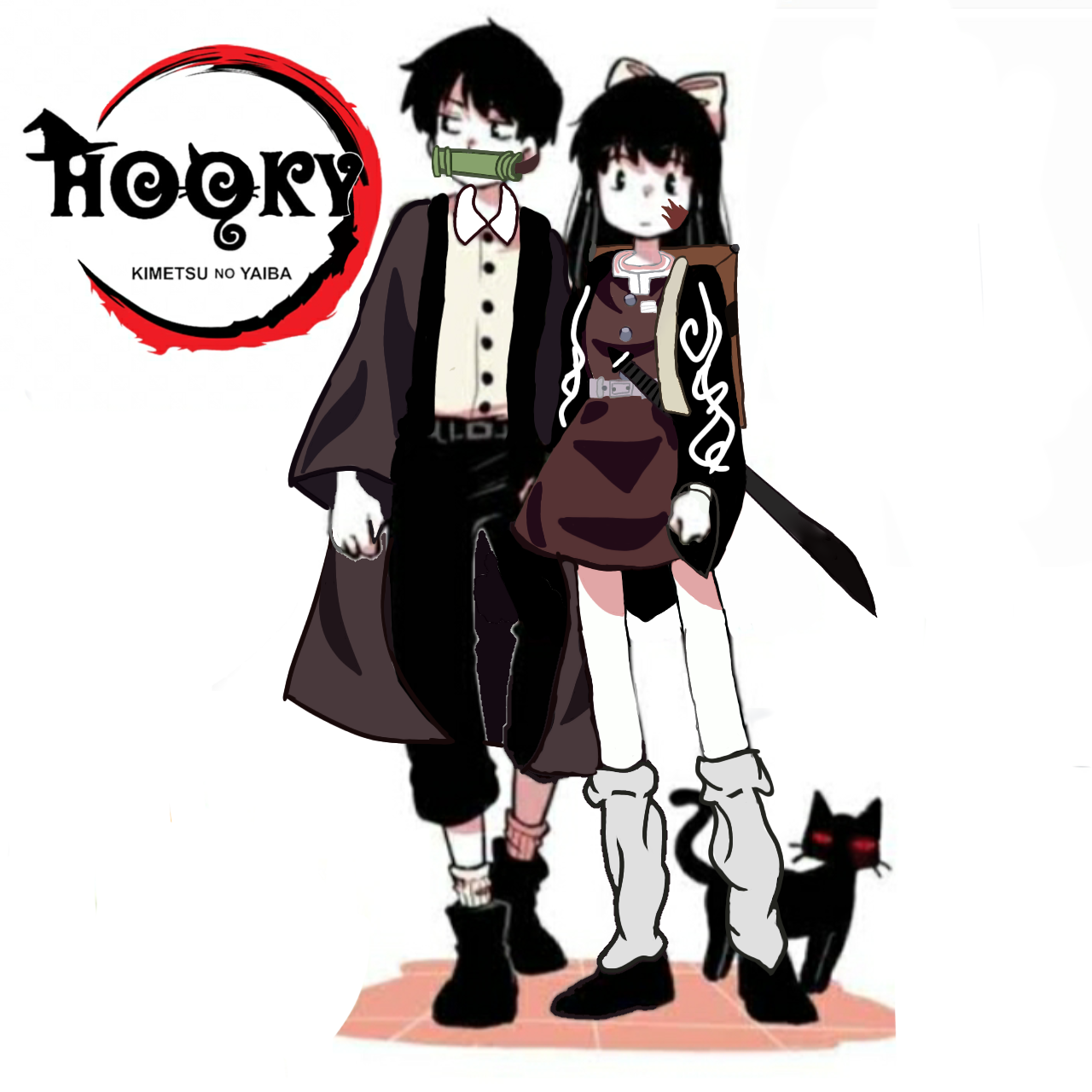 Hooky kimetsu no yaiba dani x dorian - ibisPaint