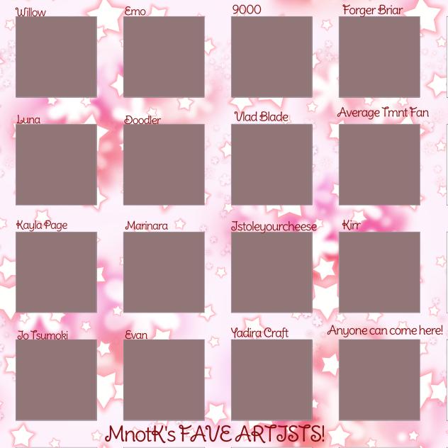 My fave artists! - ibisPaint