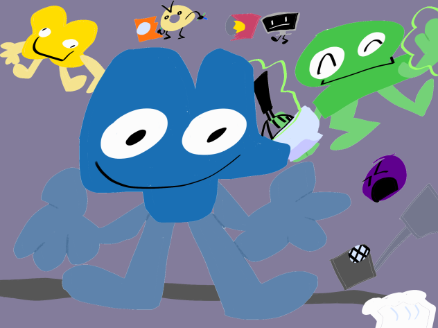 all bfdi hosts in history - ibisPaint