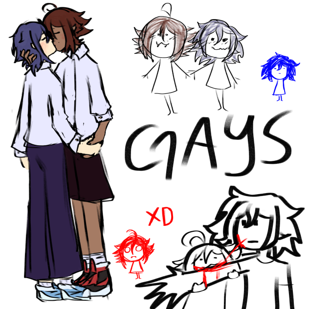 gays being gays - ibisPaint