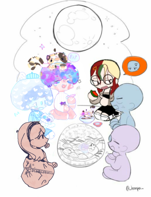 Picnic collab - ibisPaint