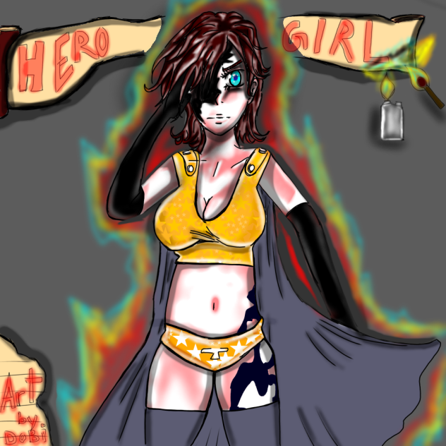 Hero girl - ibisPaint
