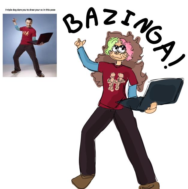 WOWIE ZOWIE BAZINGA - ibisPaint